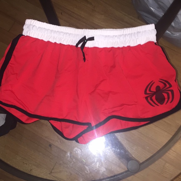 Marvel | Shorts | Spiderman Marvel Work Out Shorts | Poshmark